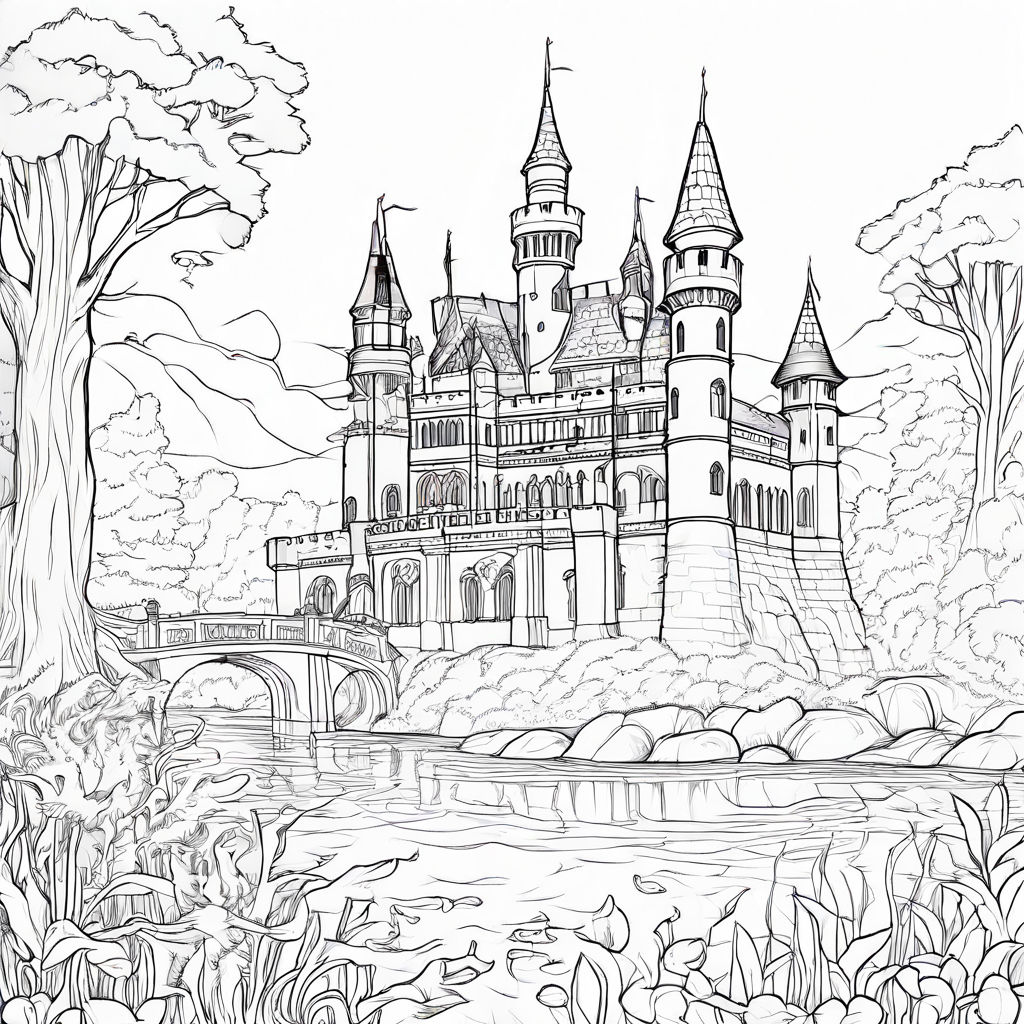 Kids colouring book pages prompts by Askwebman - Playground