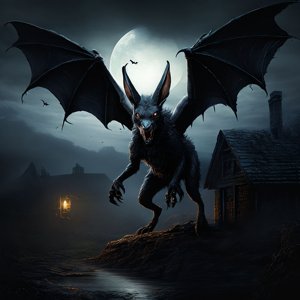 Chupacabra depicted in ultra realistic style by Abbas Hussain - Playground