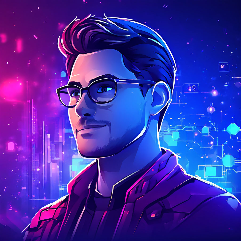 Generate a channel profile picture for "TechTalksWithAI". Th... by ...