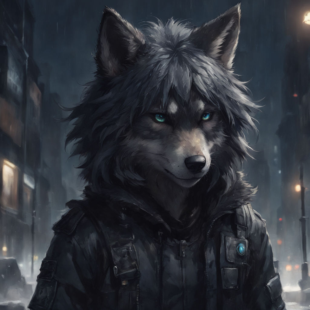 Wolf FURRY EMO by Le - Playground