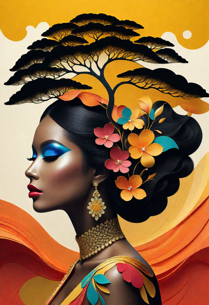 Full-body portrait of a fashion model by Suiza Bella - Playground