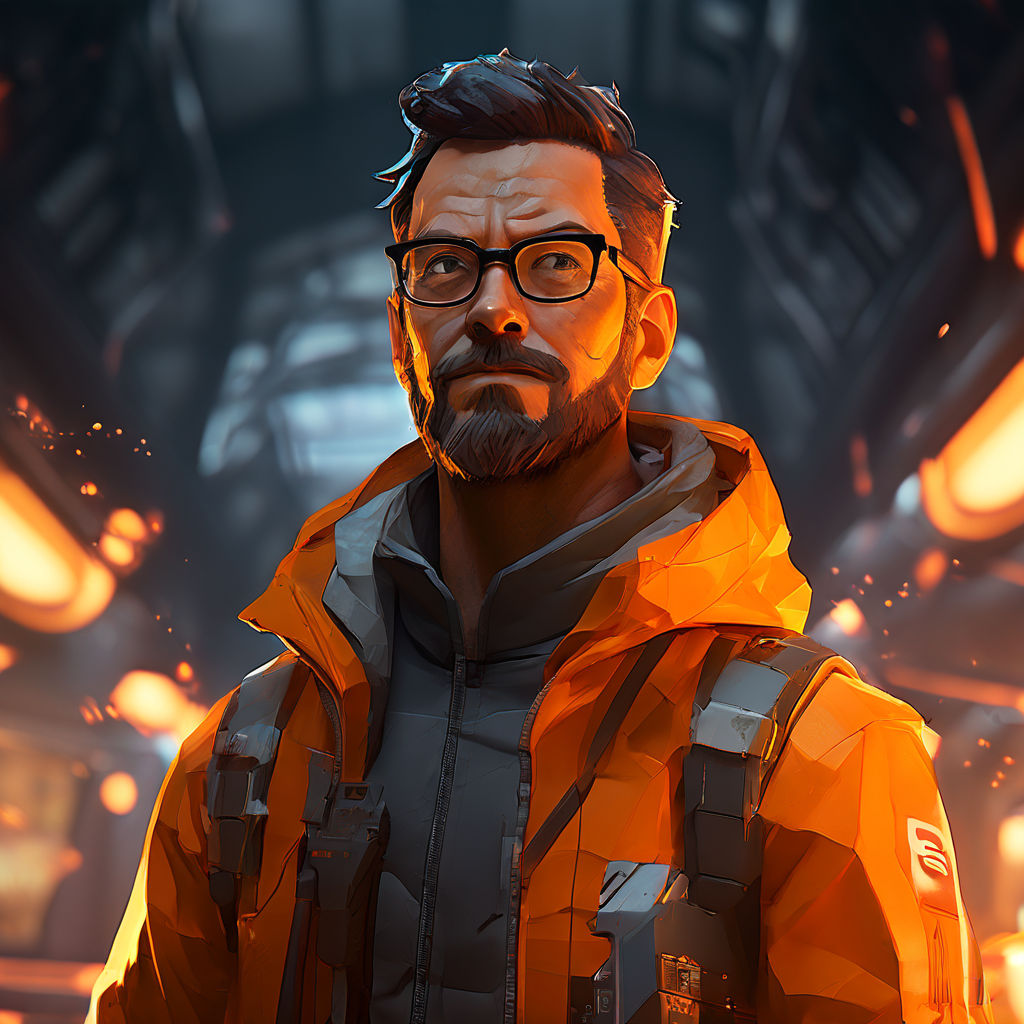 Gordon Freeman rendered in an Unreal Engine environment by Hadicha ... Gordon Freeman rendered in an Unreal Engine environment by Hadicha ...