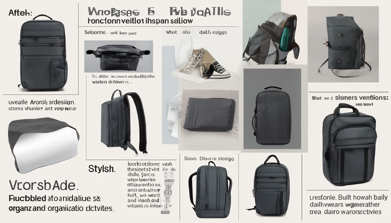 Bagpack design mood board and inspiration for designing with... by Indi ...