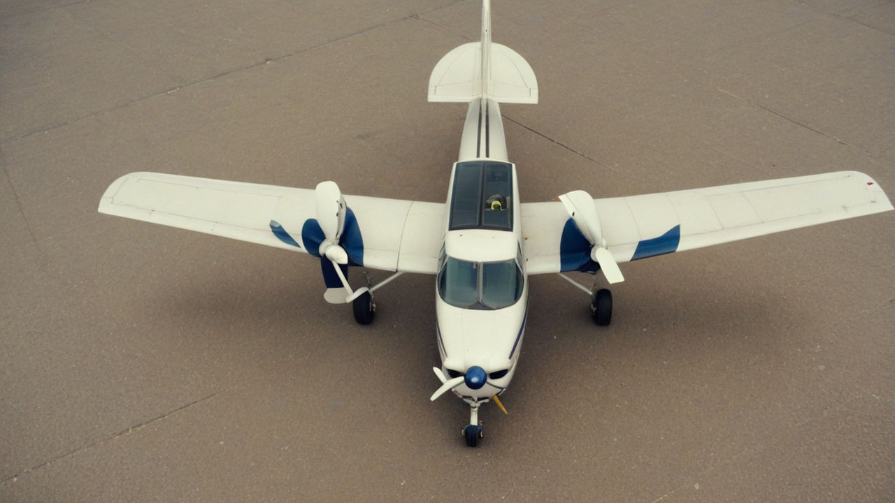 Small plane on the ground facing camera by Vivons en paix et respectons ...
