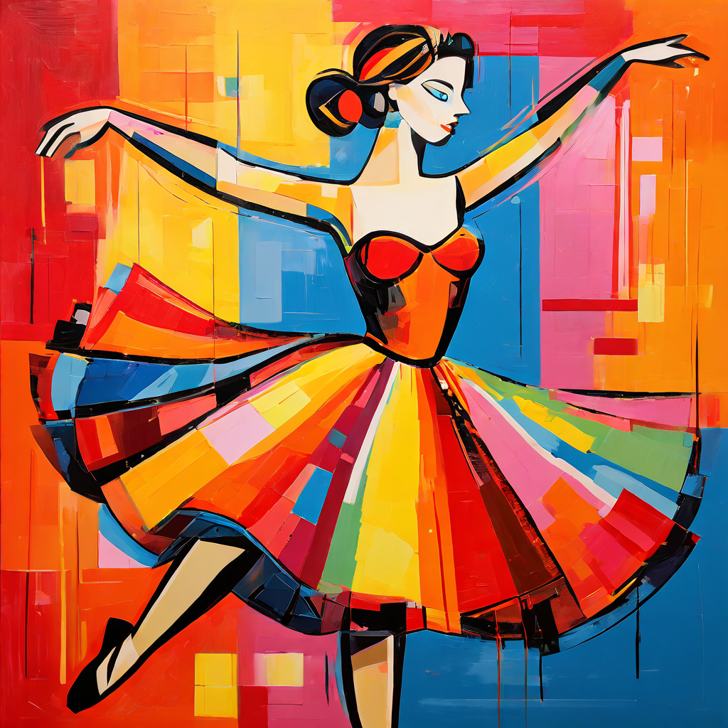Pablo picasso painting. ballerina. abstract. ballet pose. ar... by ...