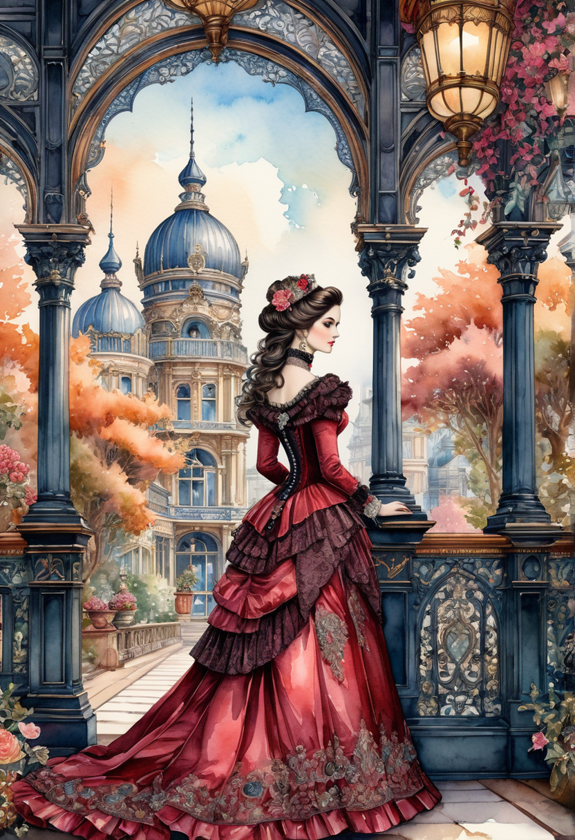 A high quality intricate watercolour illustration of an extr... by ...