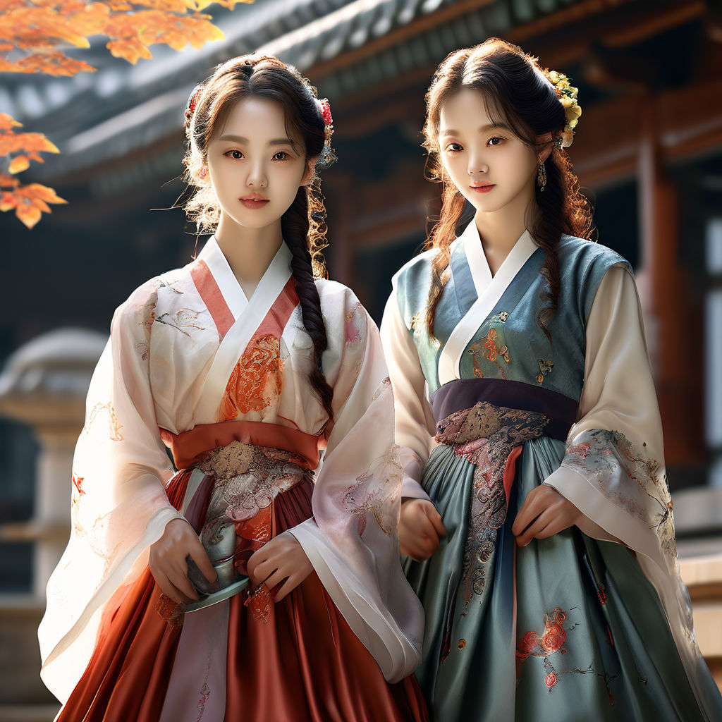 Korean the court ladies by 김민지 - Playground