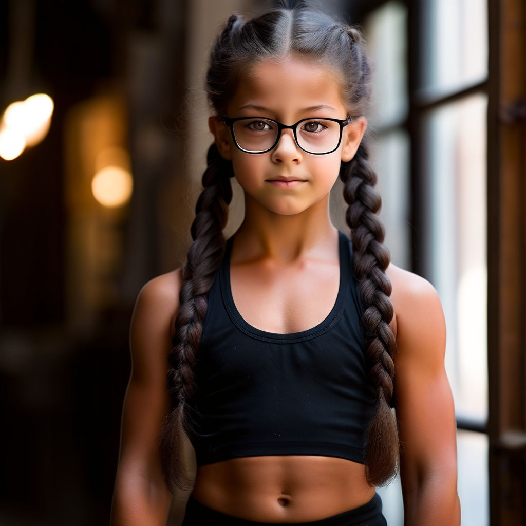 A very big muscular 12 year old girl bodybuilder by Roberto Giannotta ...