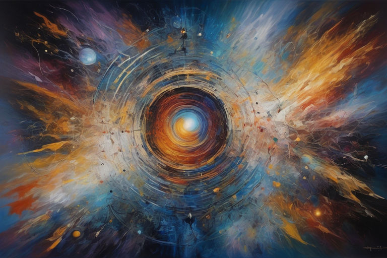 Abstract art concept award winning painting of the symbolism... by ...