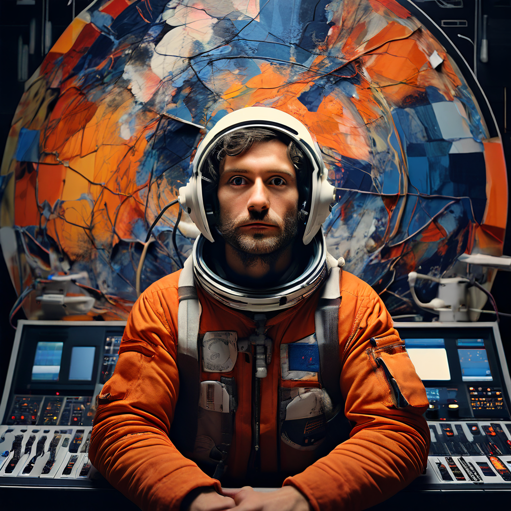 PORTRAIT of Maxime Faget in the NASA control room by Michael Stone ...