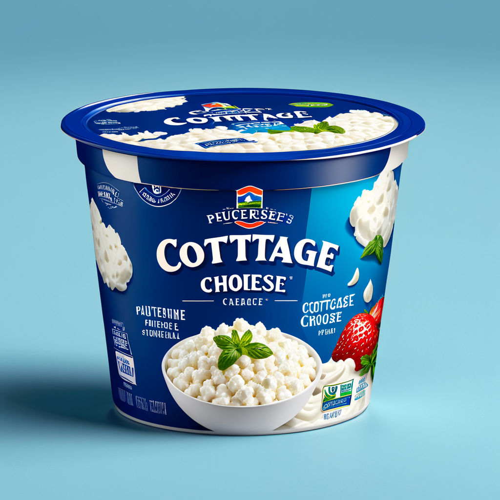 Cottage cheese package design by Hakan Çelebi - Playground