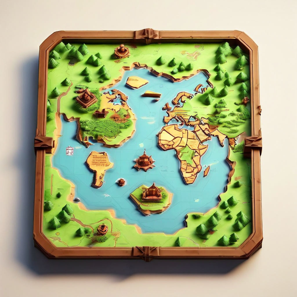 Game world map by 심재인 - Playground