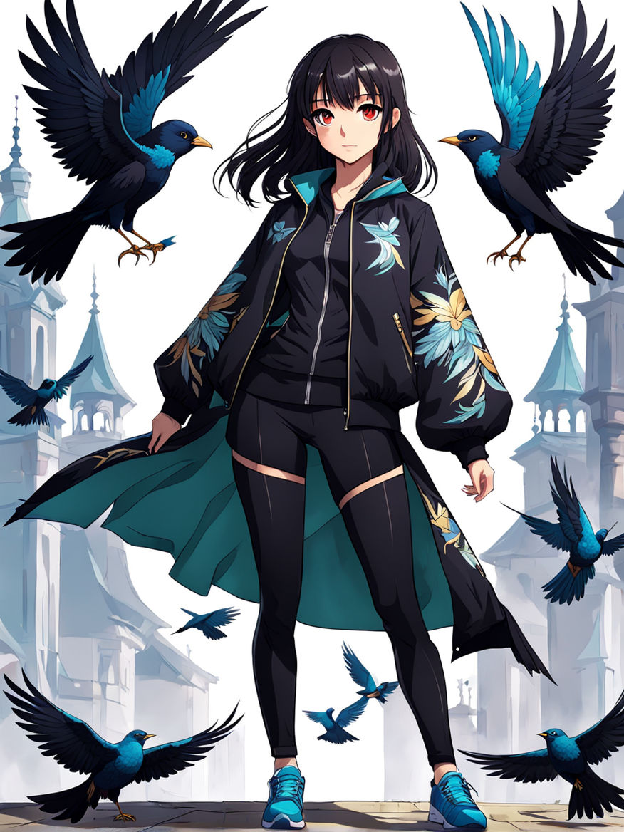 Anime-style character concept by Ian Akuma - Playground