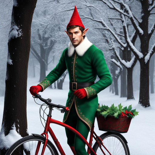 Male elf by Rustling Bushes - Playground