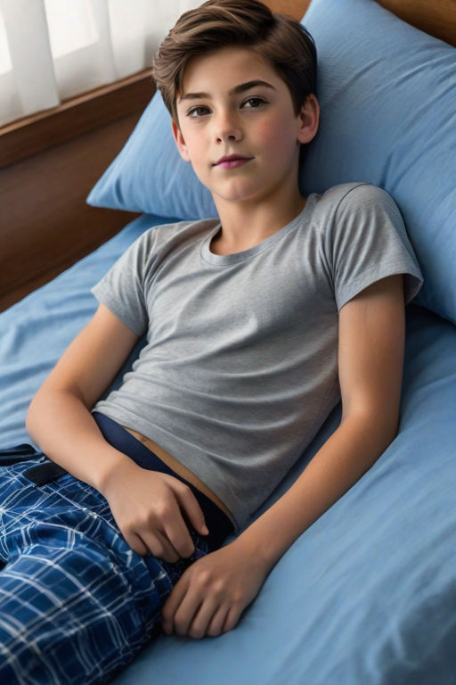 A mid-lower body portrait of Peter Parker 13 year old Fremen... by ...