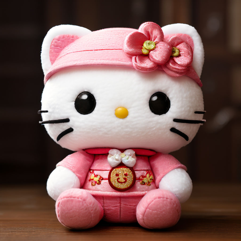 Hello kitty plushie by jung riping - Playground