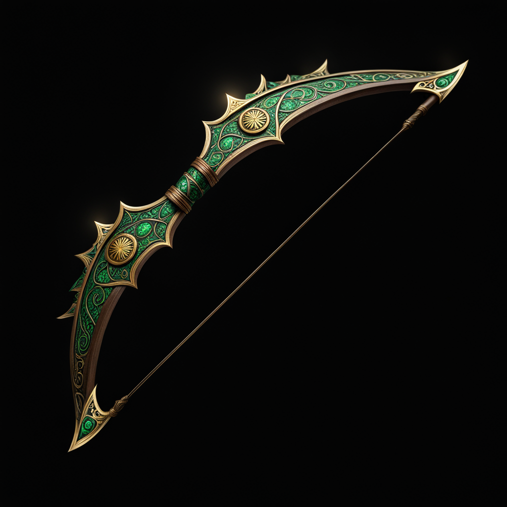 Ultra realistic wood bow by Bruno Marcon - Playground