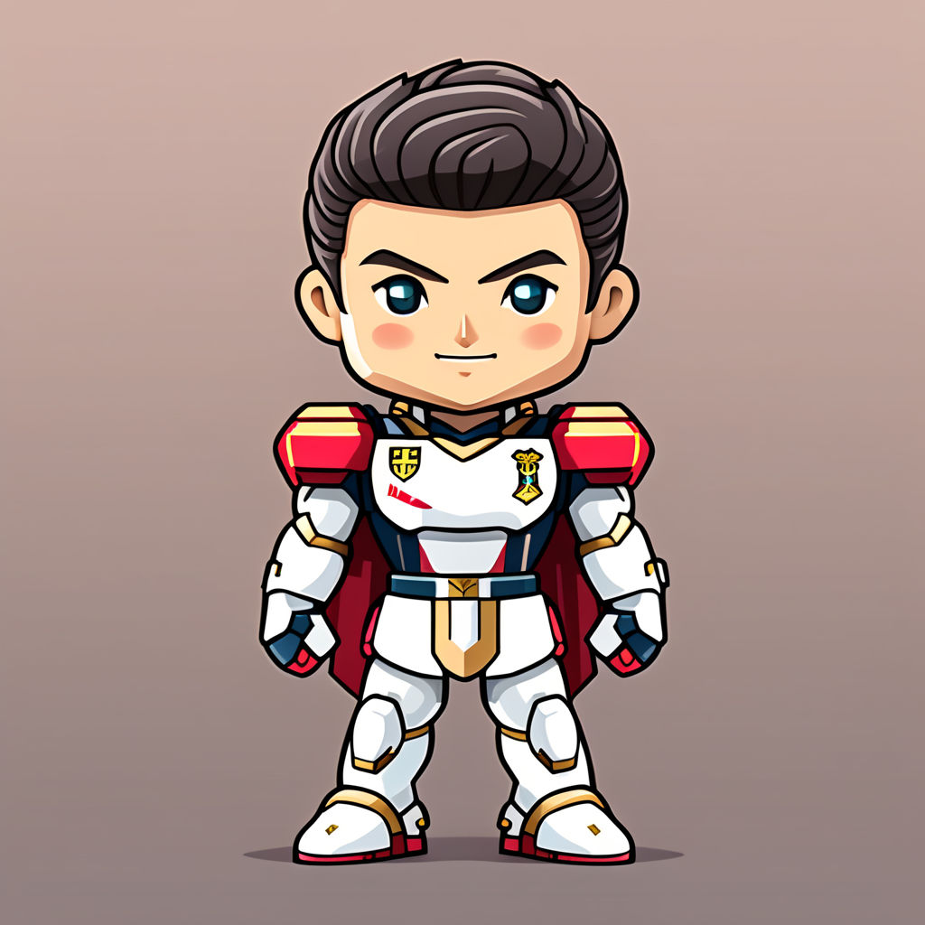 "Please draw Cristiano Ronaldo in an SD (Super Deformed) Gun... by ...