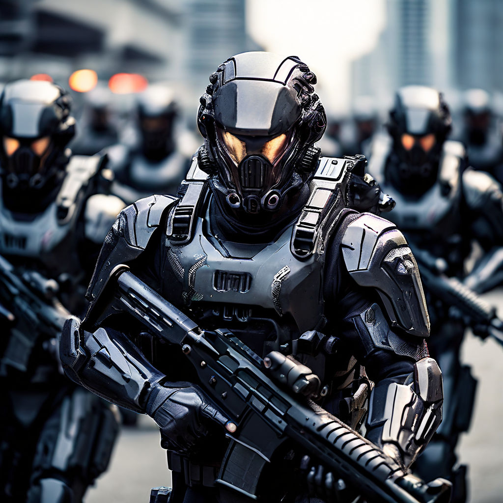 An alien army by Серебряный Ящер - Playground