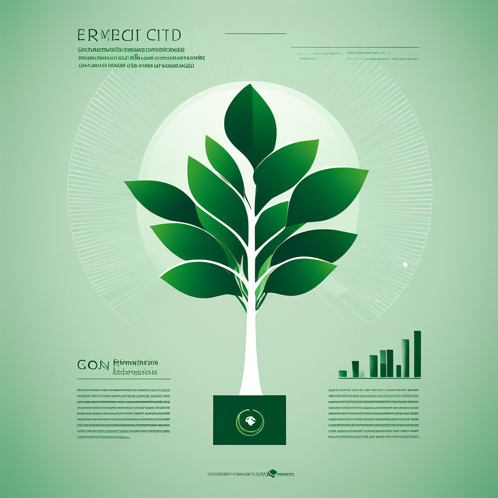 Simple minimalist digital poster for BCG green economy by Vid Doprick ...
