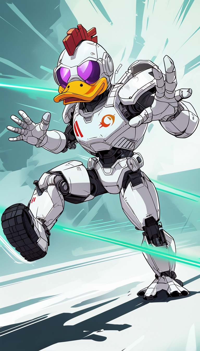 An animated digital illustration in an action-packed style f... by Alex Dev - Playground