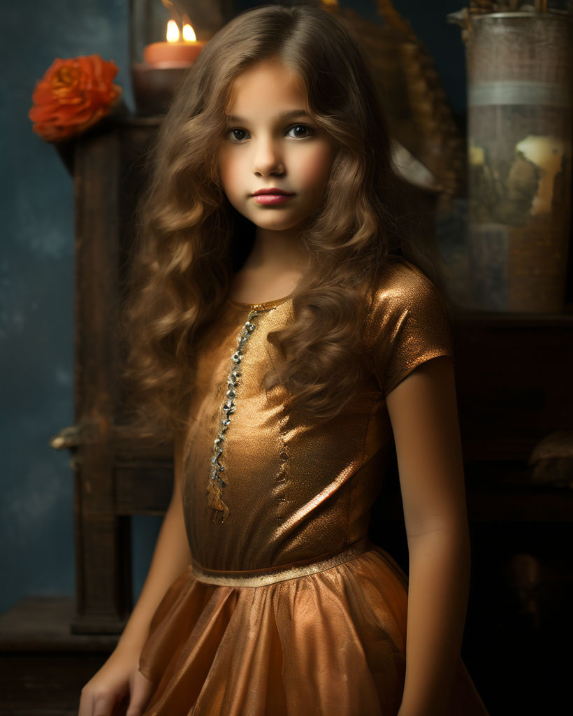 Preteen in pantyhose by Javier Gonzalez - Playground