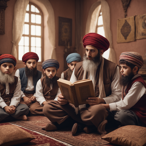 10 Jewish children in traditional Turkish costume sitting in... by ...