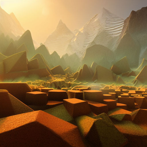 Mix of a Natural and a technological hexagonal landscape by Boris ...