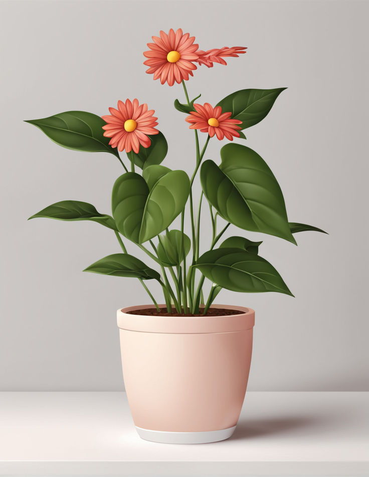 A beautiful 2d cartoon illustration vector realistic flower ... by Shiv ...