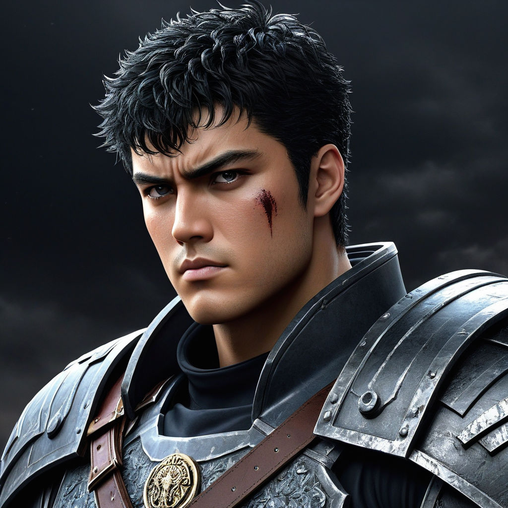 A commanding portrait of Guts by Денис Малый - Playground