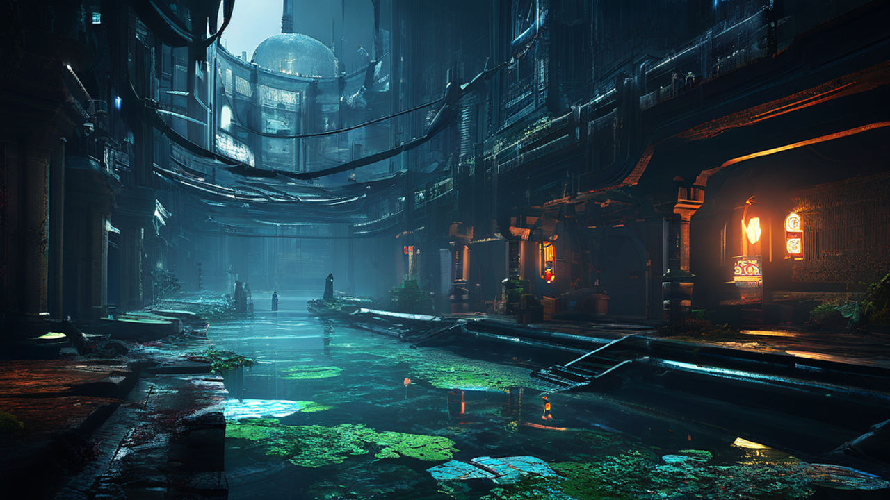 Videogame concept art by Giorgio Viola - Playground