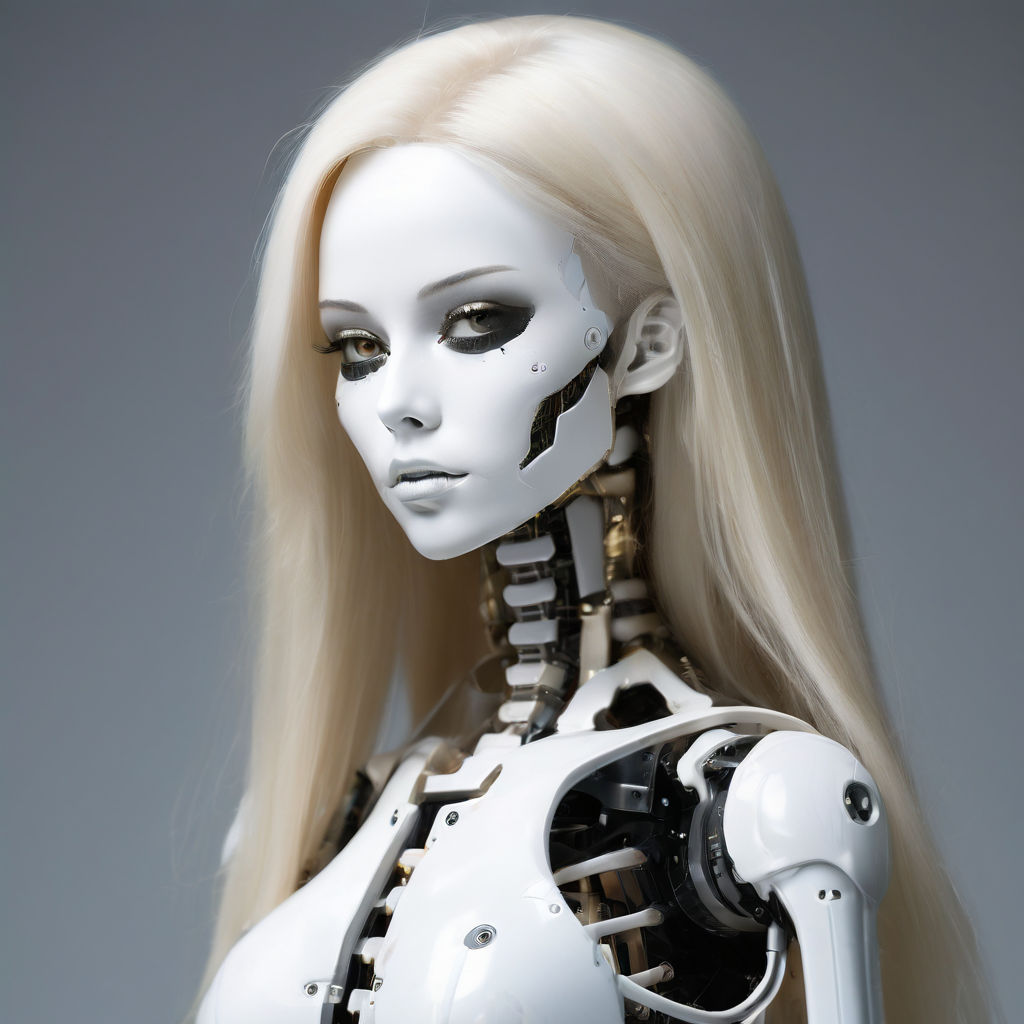 Robot girl by andris simon - Playground