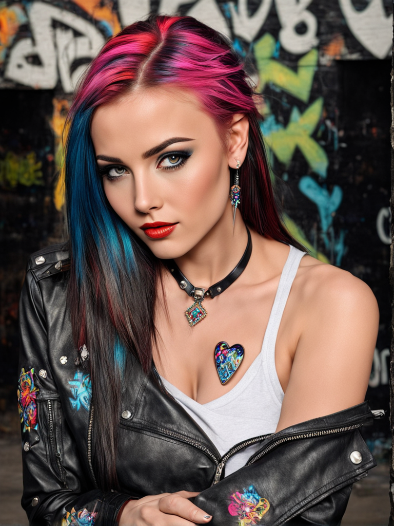 Modern emo woman by Manda - Playground