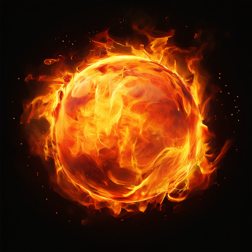 Small fireball by Alexandre Dolly - Playground
