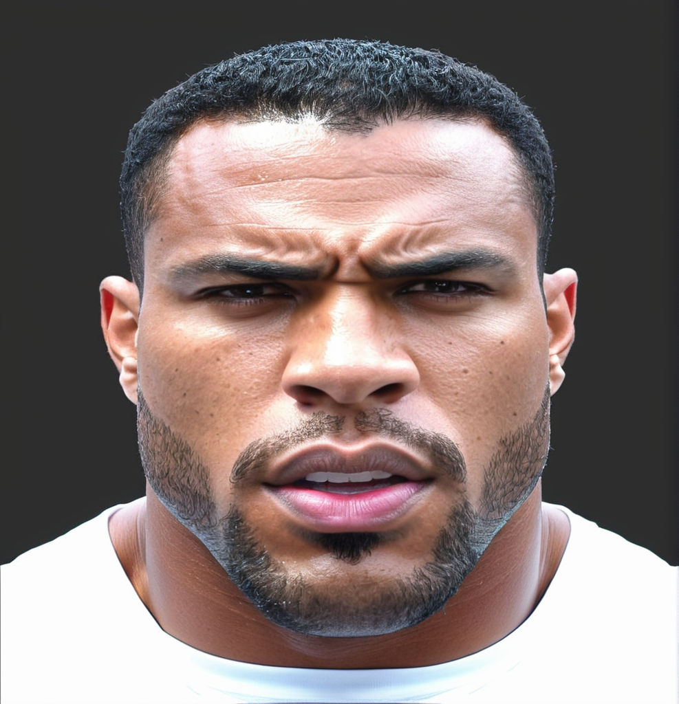 Extremely macho face.Extremely macho face.Extremely macho fa... by ...