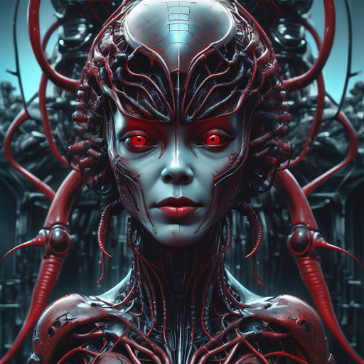 Dark sci Fi art by joe blow - Playground