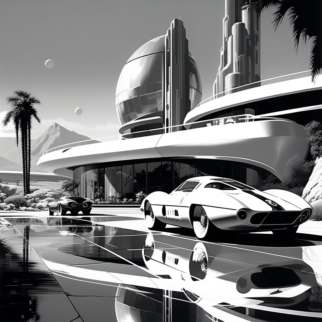 Posterized b&w masterpiece by Syd-Mead by Serafim - Playground Posterized b&w masterpiece by Syd-Mead by Serafim - Playground