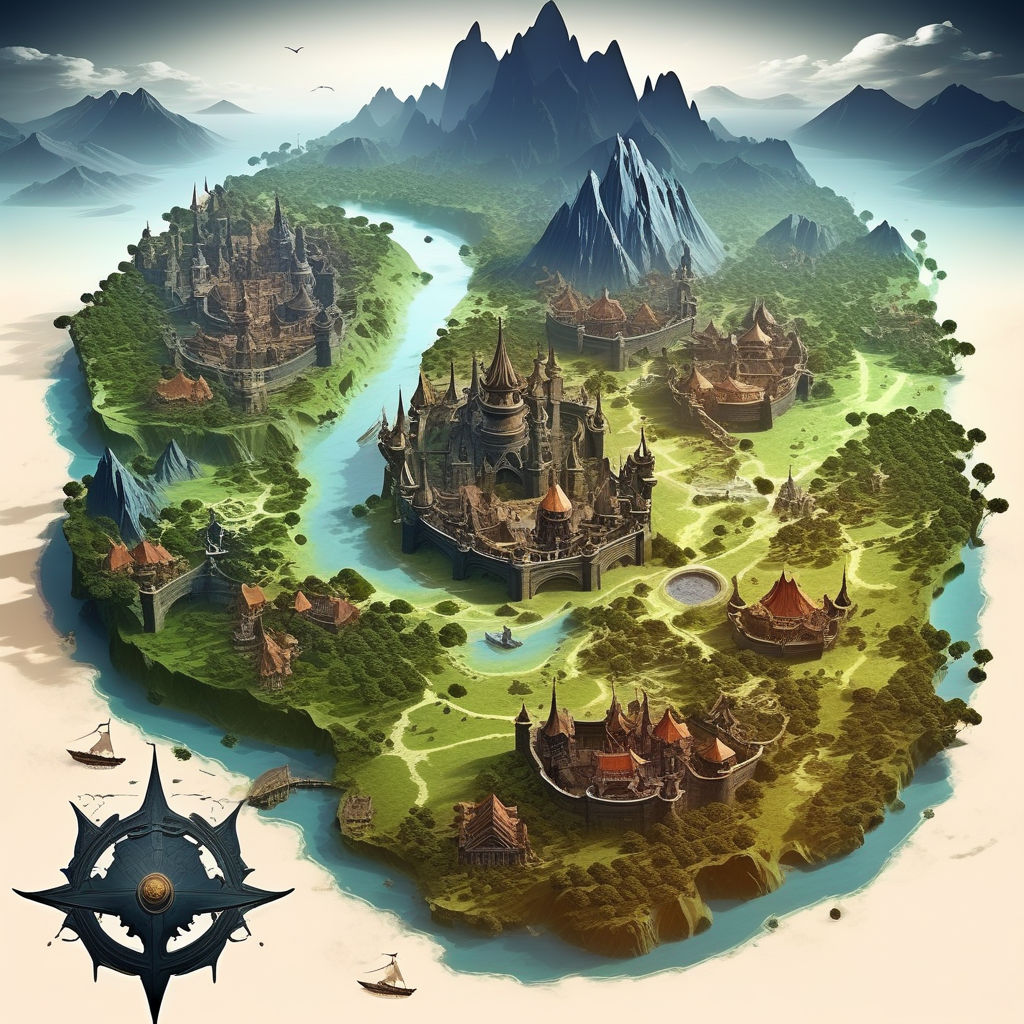 I will create fantasy map and city fantasy map design by Monira Akter ...