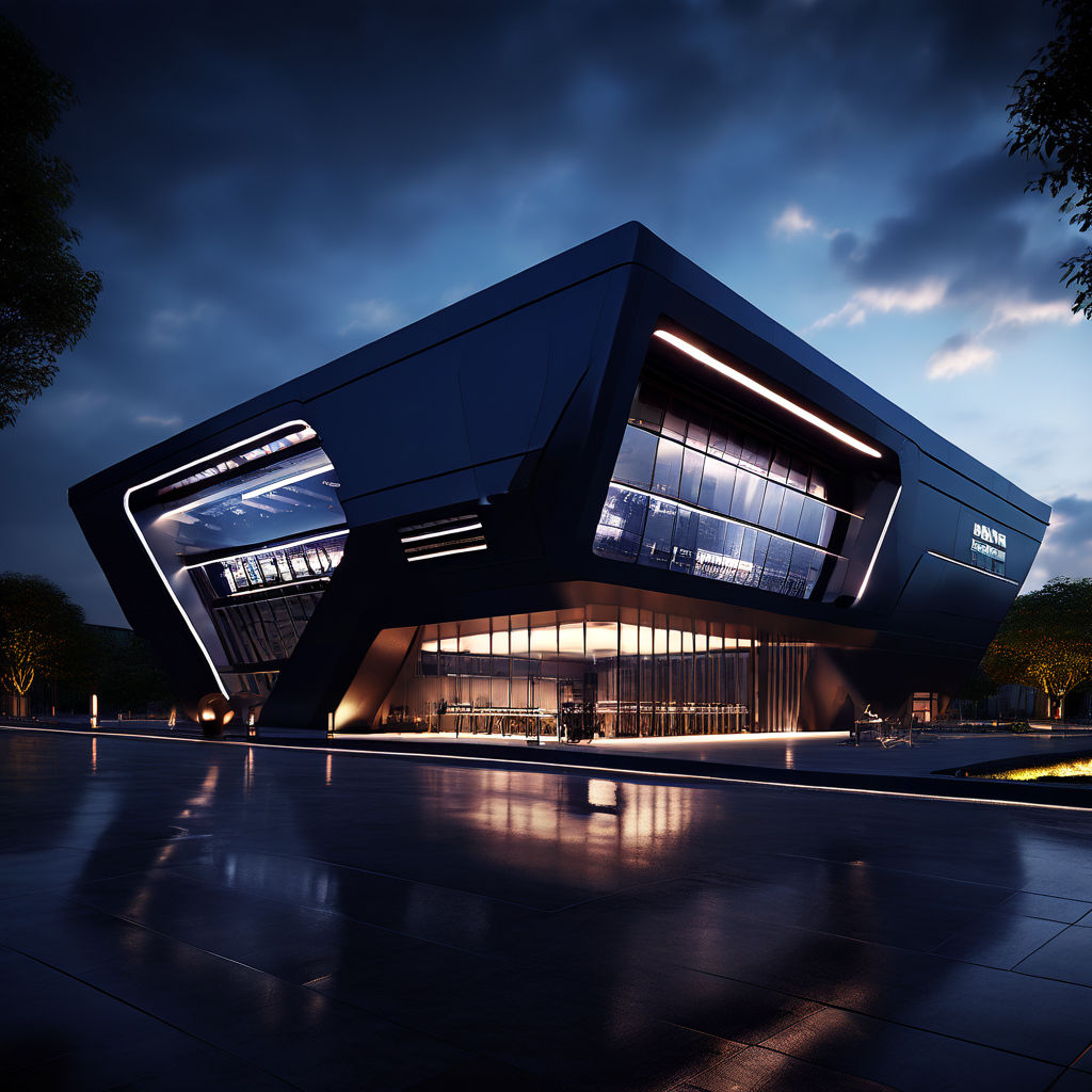 Police station headquarters of the future by R Natraja - Playground