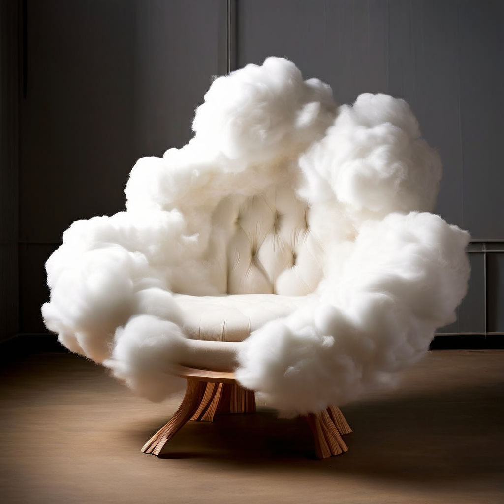 A cloud inspired chair by Hain Min - Playground