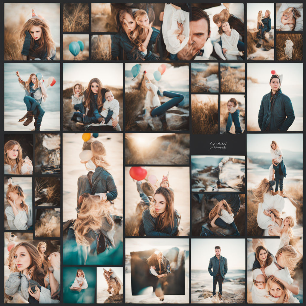 Create a vector photo collage by Ismaile Hossen - Playground