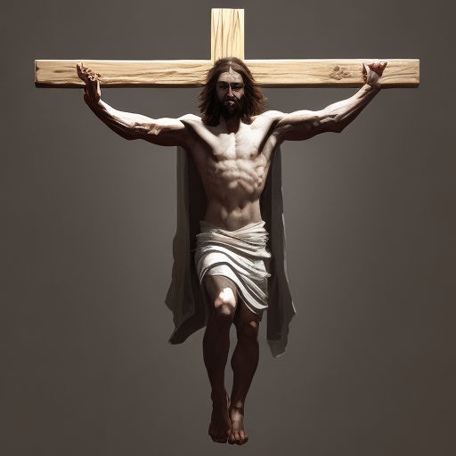 Jesus christ breaking out of the cross buff by sandswich - Playground