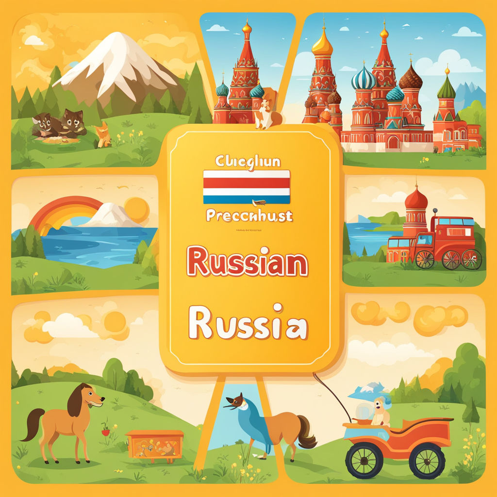 Educational poster for russian preschool with english alphab... by ...