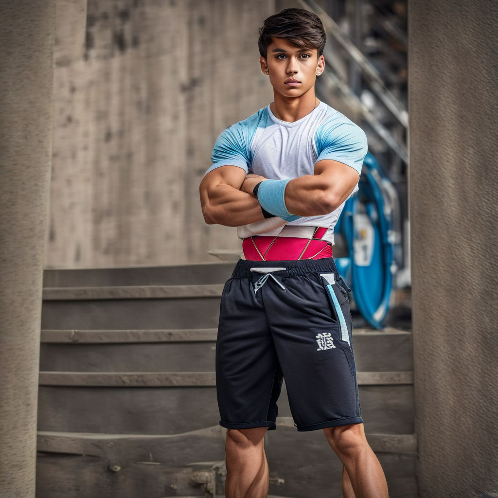 Bodybuilder 16 year old guy by rooland - Playground