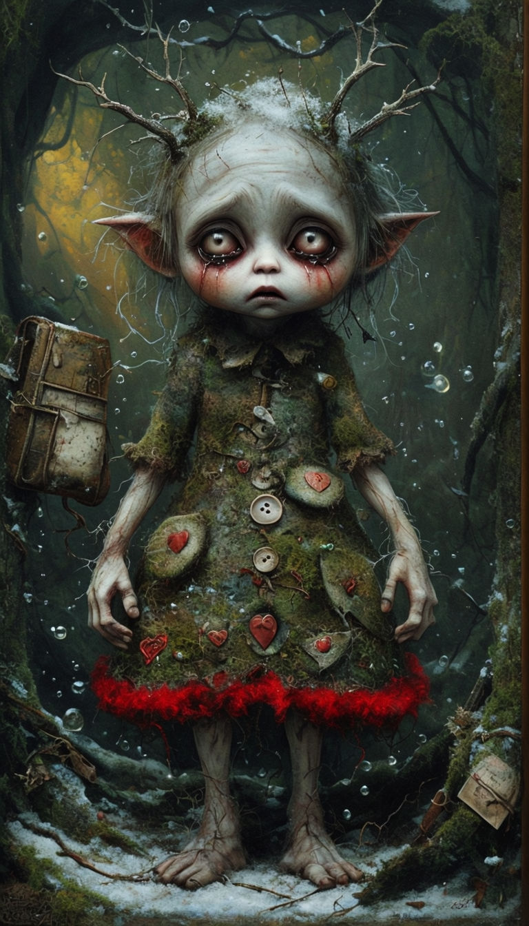 The image depicts an eerie by Jonkin - Playground