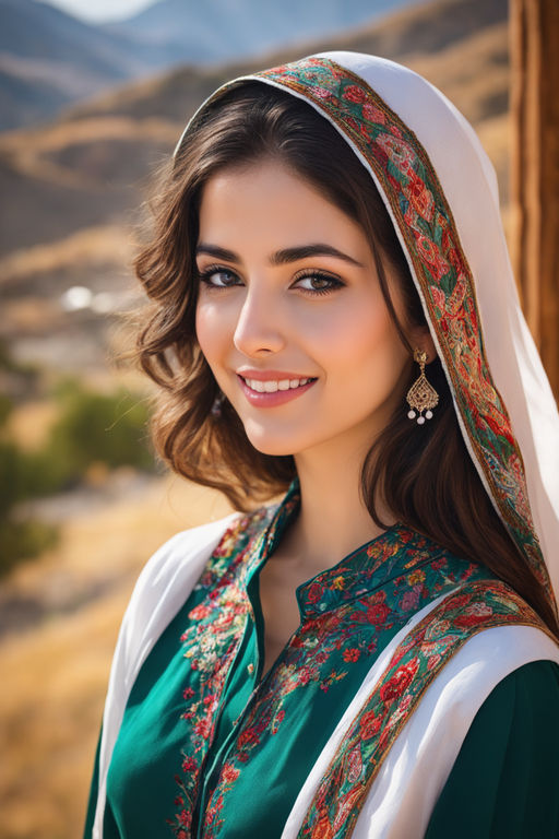 close up portrait of Cute Iranian lady))) by Sanjeevi Sss - Playground