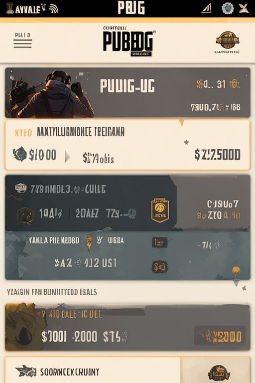 Close-up on a dynamic illuminated screen capturing PUBG Mobi... by ...