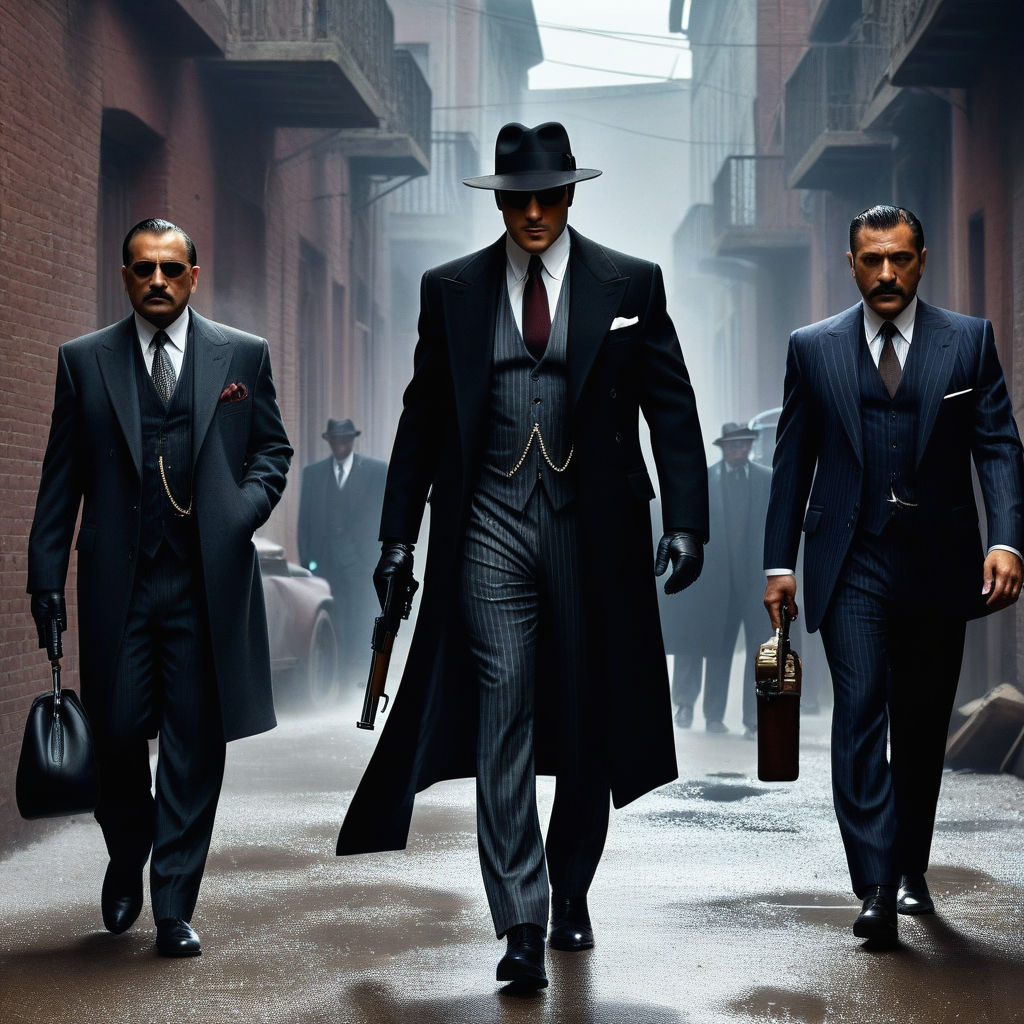 One man with a gun by Ulyana Kim - Playground