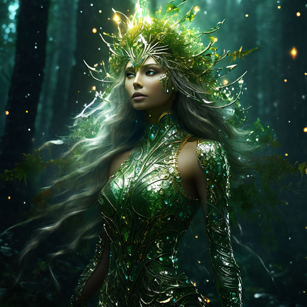 A female creature by Daneisra - Playground