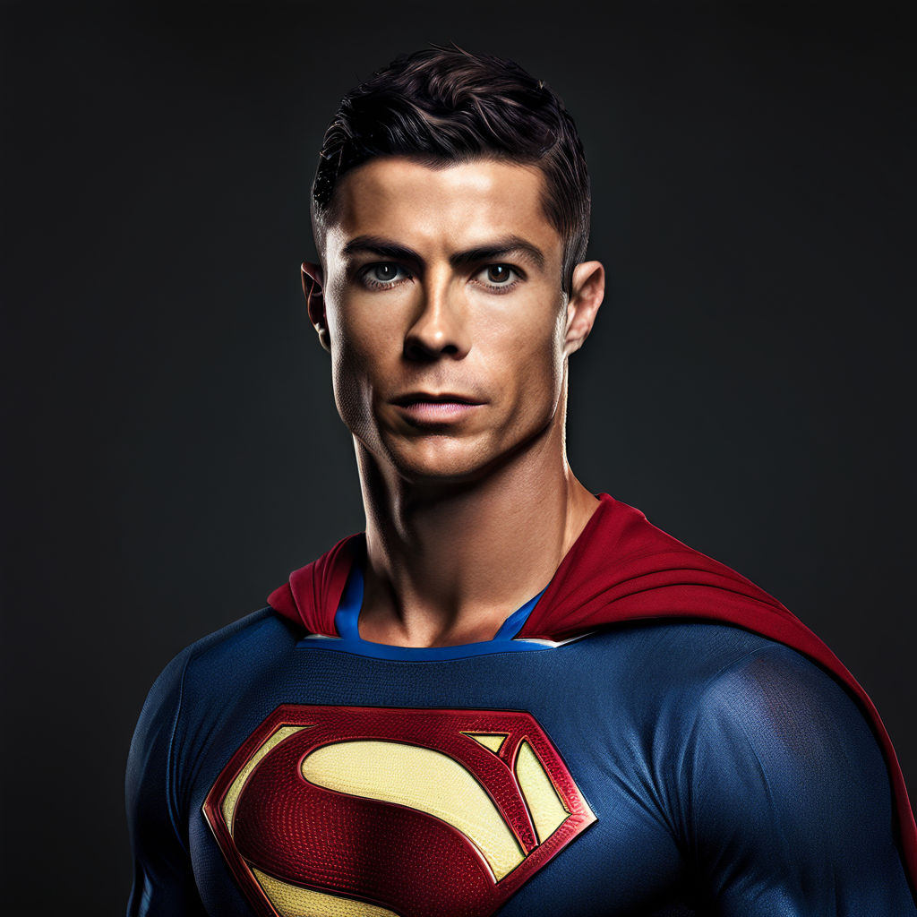 Cristiano Ronaldo de Superman by JD - Playground